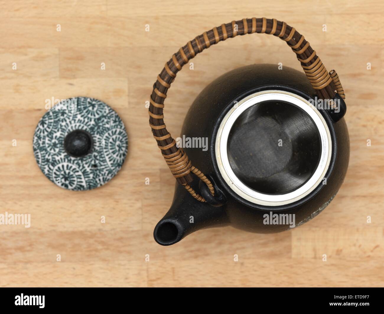 A close up shot of a tea set Stock Photo - Alamy