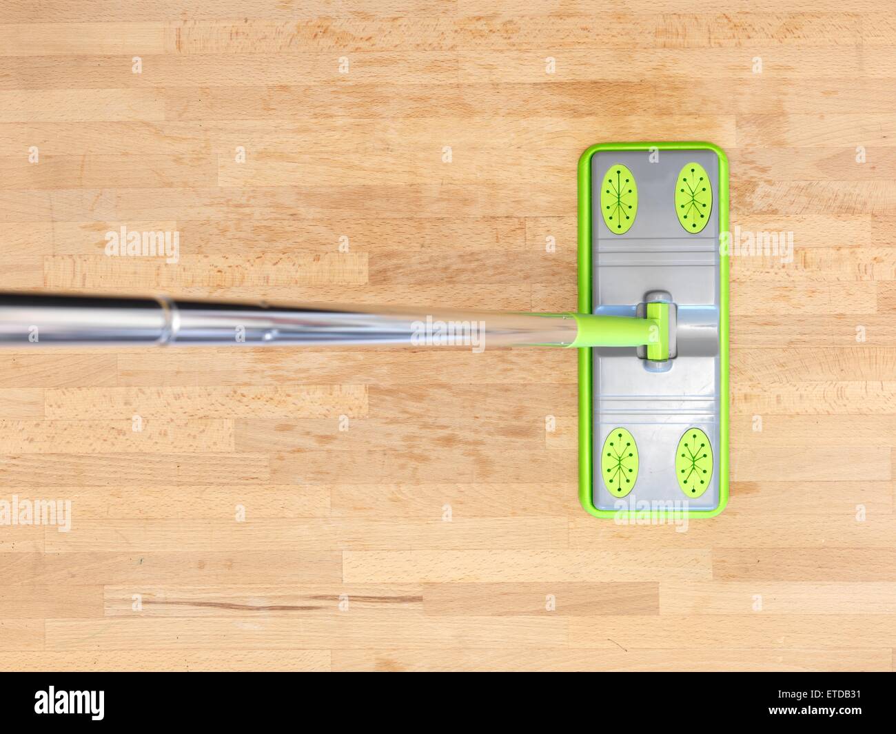 A close up shot of a environmentally friendly floor mop Stock Photo - Alamy