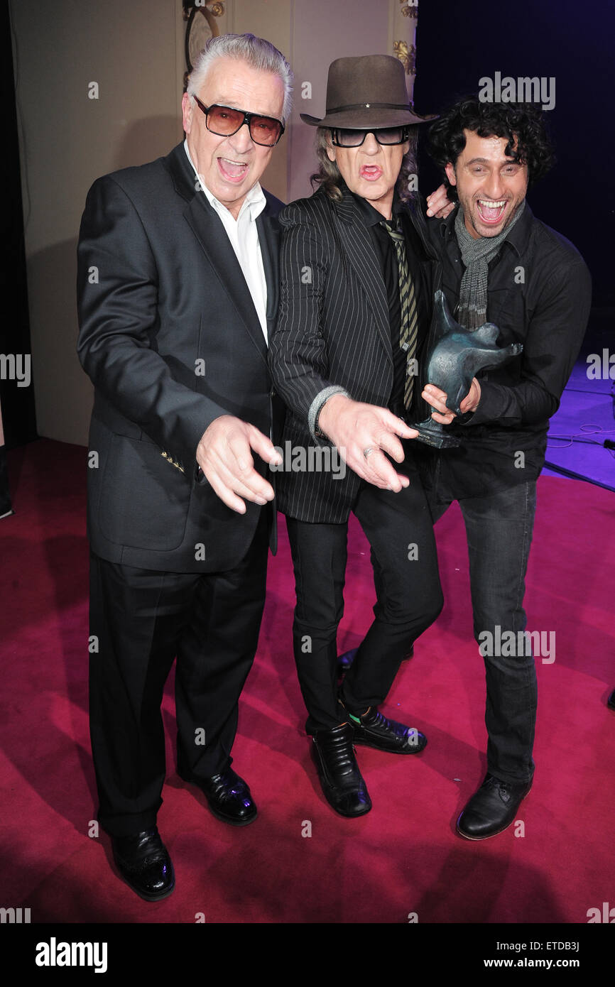 Celebrities attending the award ceremony of the 24 th BZ Culture Award ...