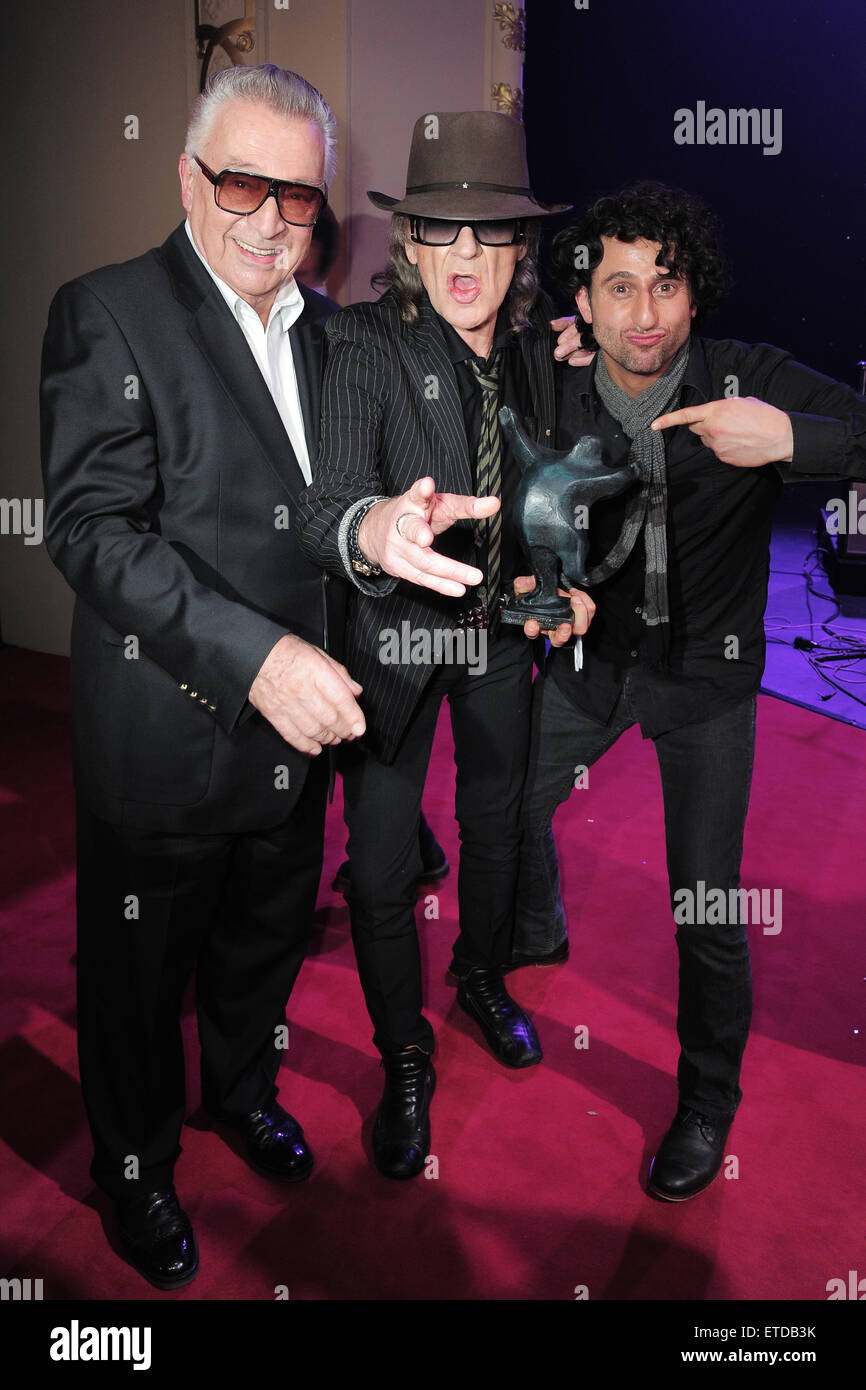 Celebrities attending the award ceremony of the 24 th BZ Culture Award ...