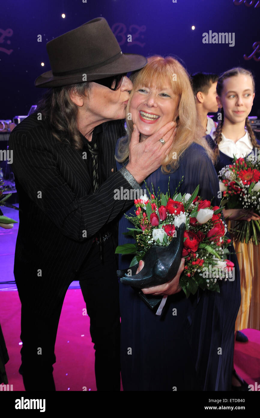 Celebrities attending the award ceremony of the 24 th BZ Culture Award ...