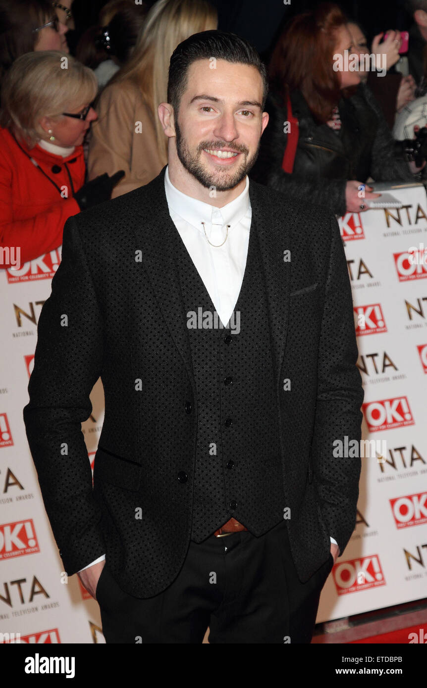 National Television Awards at 02 Arena, London Featuring: Michael Parr ...