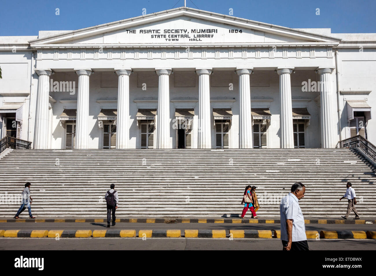 The asiatic society state central library town hall hi-res stock ...