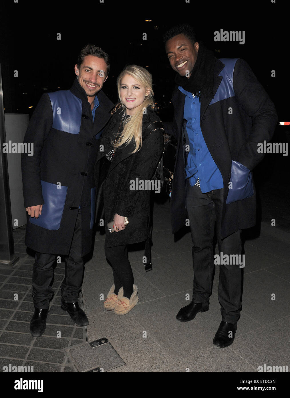 Meghan Trainor arriving back at her hotel with friends Featuring ...