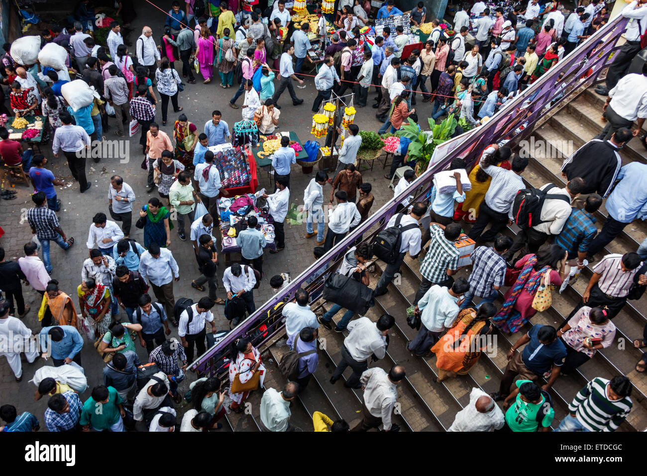 Mumbai India,Dadar Central Western Railway Line Station,train,riders ...