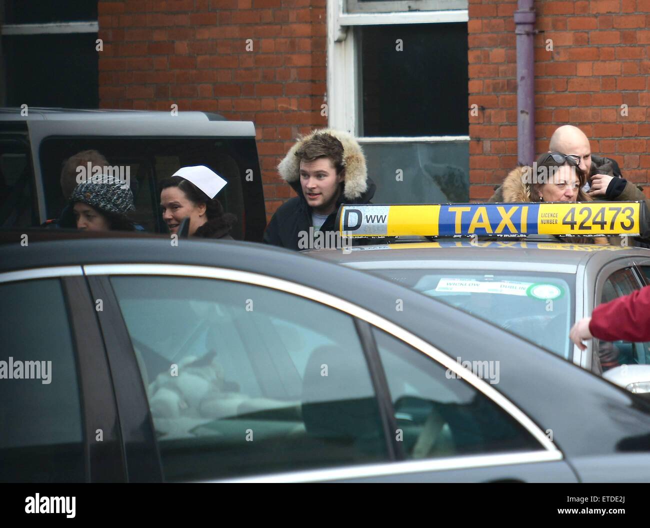 Actors Jack Reynor & Theo James spotted on the set of Jim Sheridan's ...