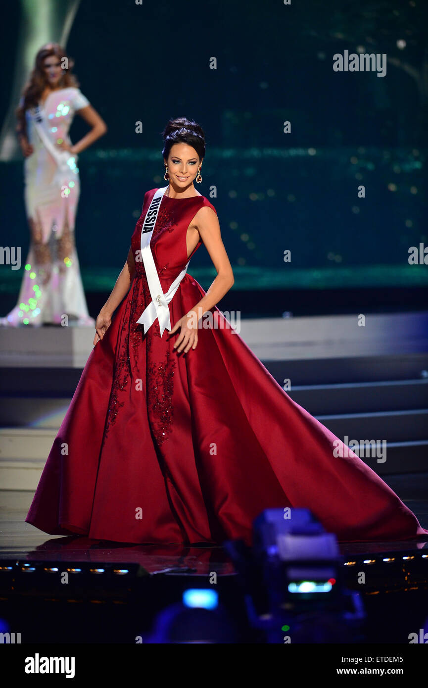 63rd Annual Miss Universe Pageant - Preliminary Show: Evening Gown ...