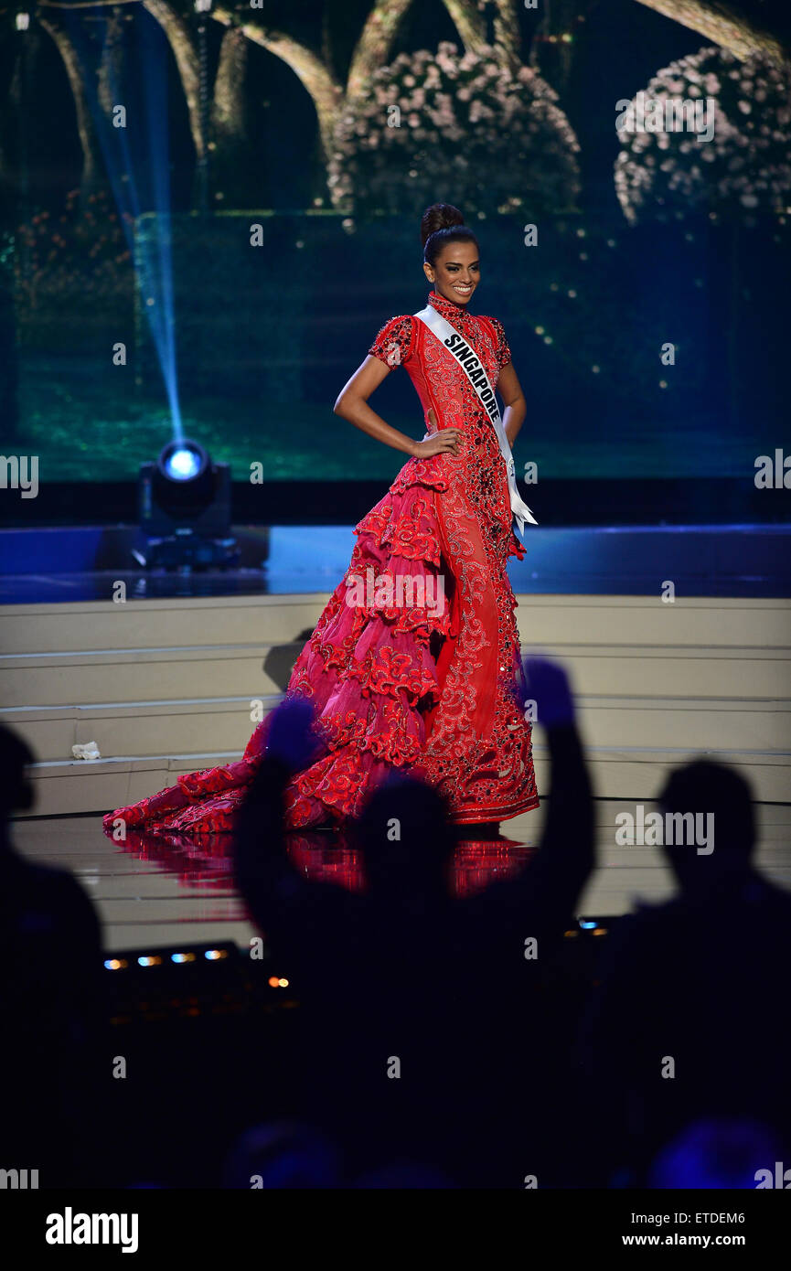 63rd Annual Miss Universe Pageant - Preliminary Show: Evening Gown ...