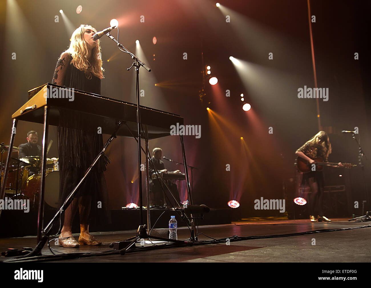 Swedish folk duo First Aid Kit perform at the O2 Apollo Manchester ...