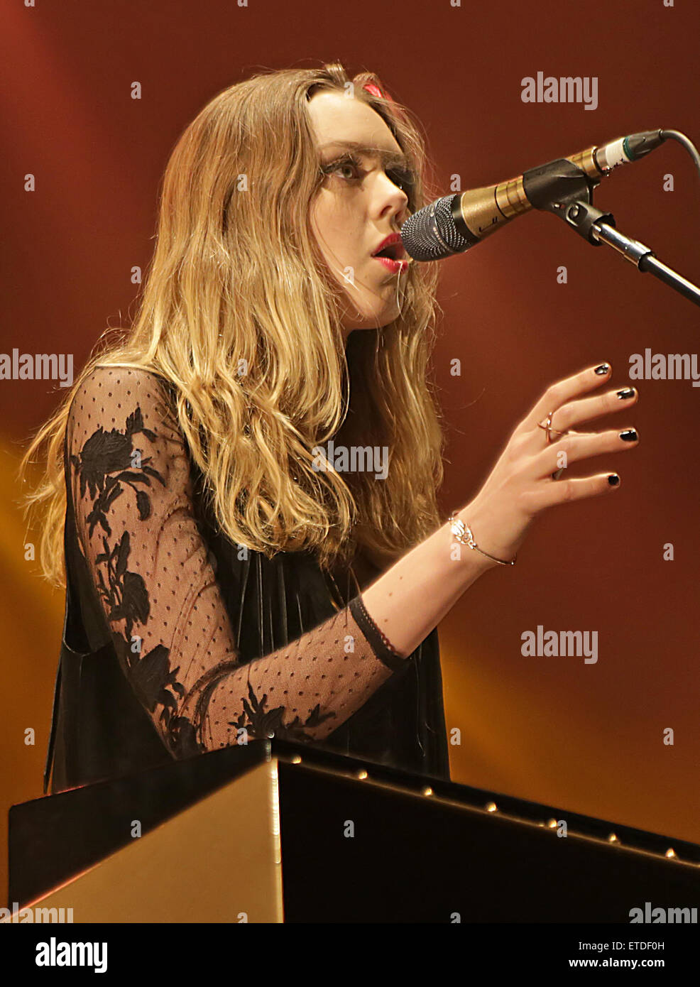 Swedish folk duo First Aid Kit perform at the O2 Apollo Manchester ...
