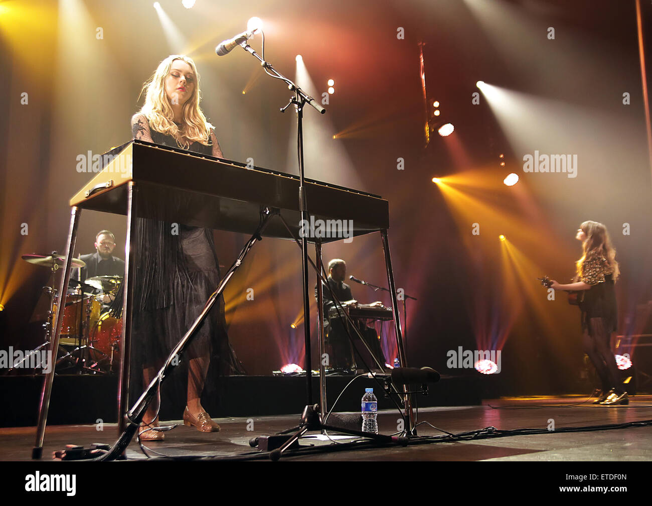 Swedish folk duo First Aid Kit perform at the O2 Apollo Manchester ...