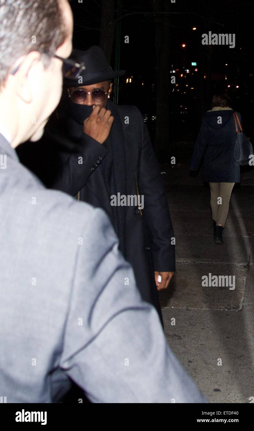 Sean Combs (AKA P. Diddy) spotted in Midtown Manhattan dining at Red ...