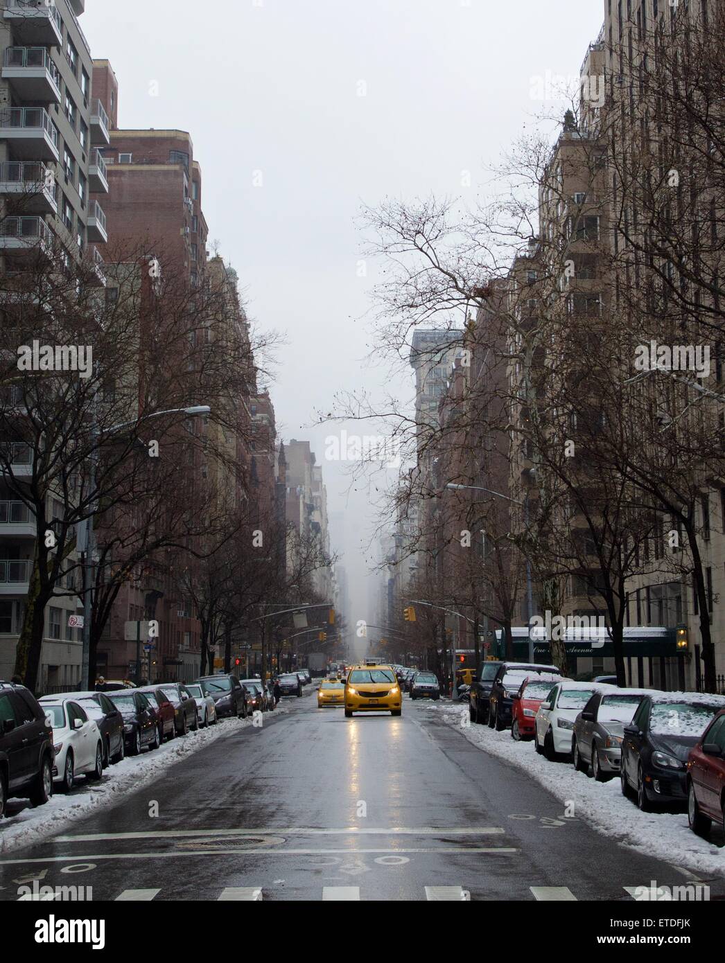 New York City is expected to receive 4-6 inches of mixed snow and rain ...