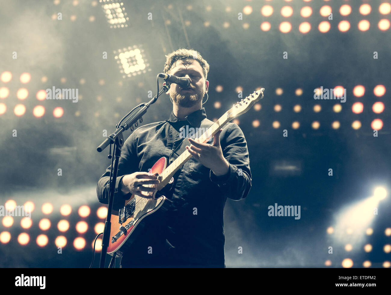 Alt-J perform live at the O2 Arena Featuring: alt-j Where: London ...