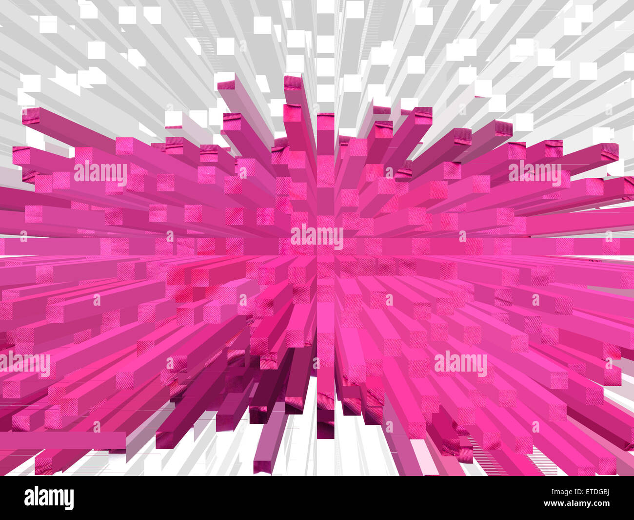 Colorful extrude abstract background Stock Photo - Alamy