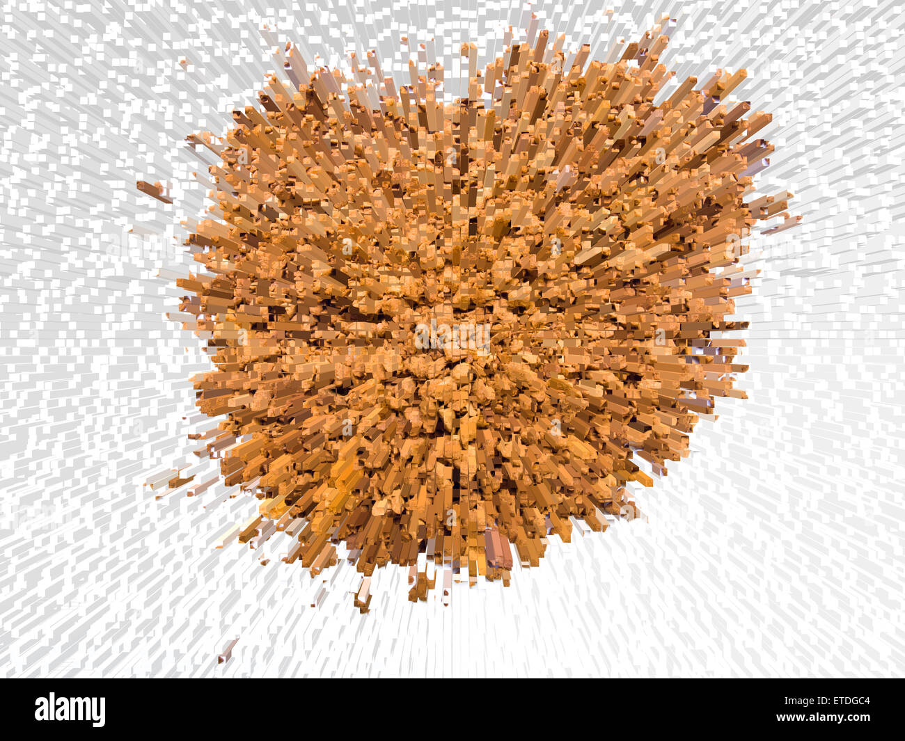 Colorful extrude abstract background Stock Photo - Alamy