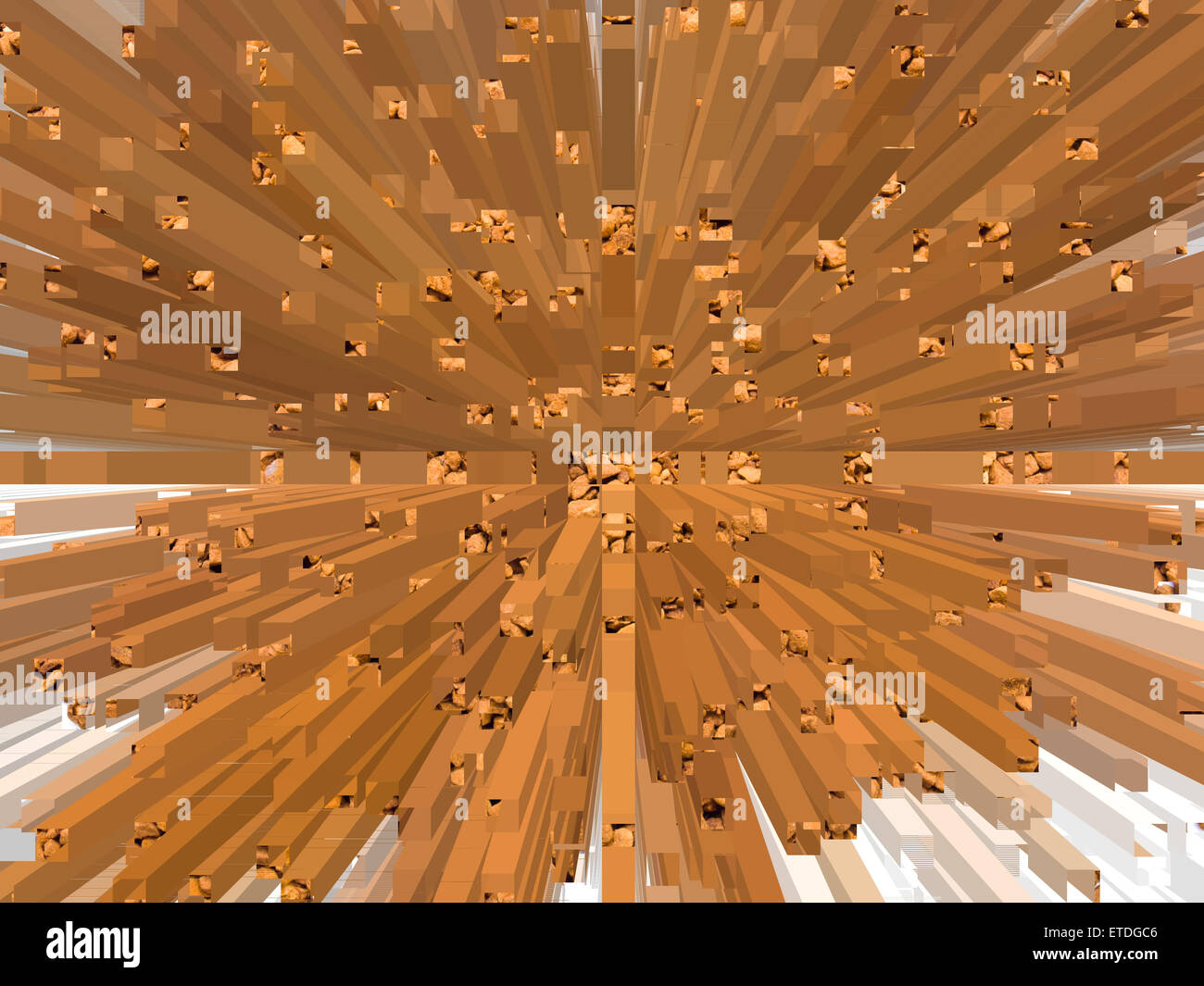 Colorful extrude abstract background Stock Photo - Alamy