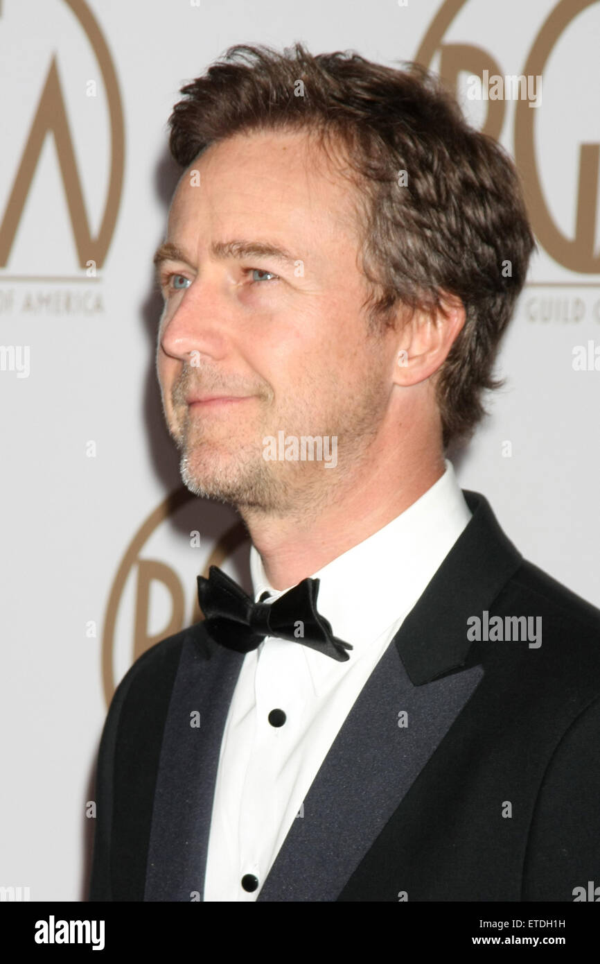 Producers Guild of America Awards 2015 Featuring: Edward Norton Where ...