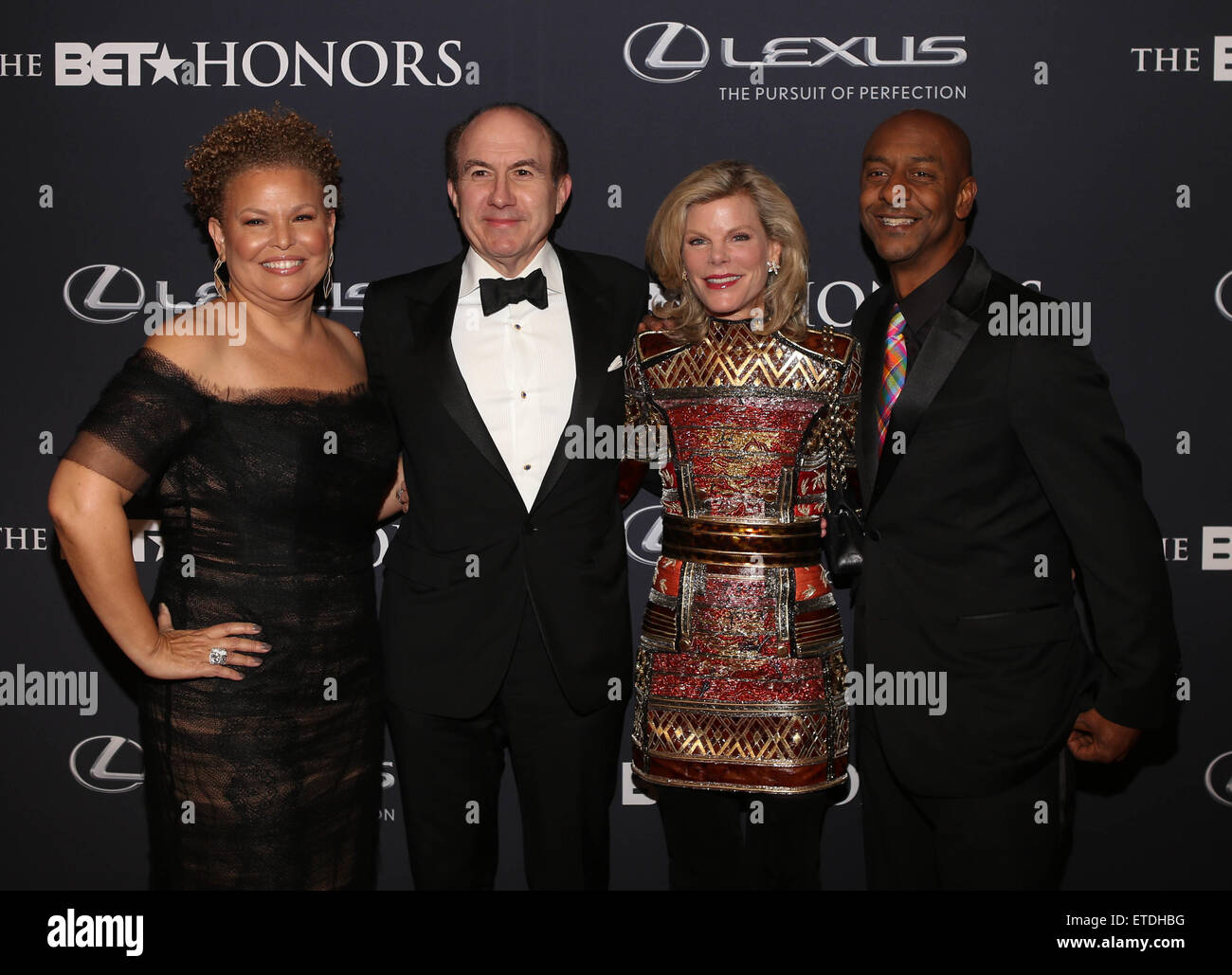 2015 BET Honors at the Warner Theatre - Arrivals Featuring: Debra Lee ...