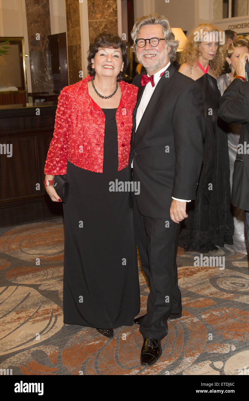 Celebrities attending the Hamburger Presseball 2015 at Hotel Atlantik ...