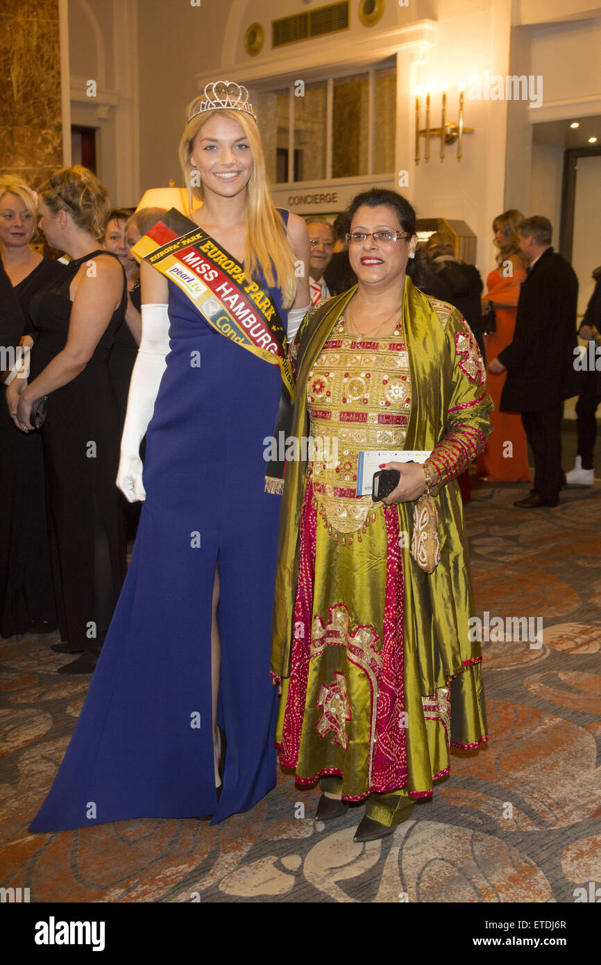 Celebrities attending the Hamburger Presseball 2015 at Hotel Atlantik ...