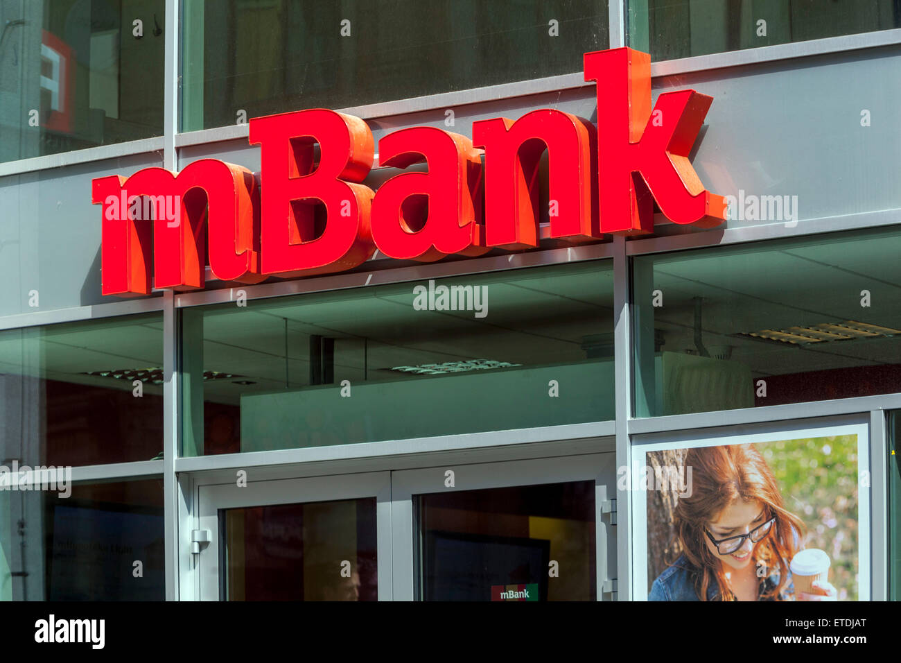 The mBank sign, logo Stock Photo - Alamy