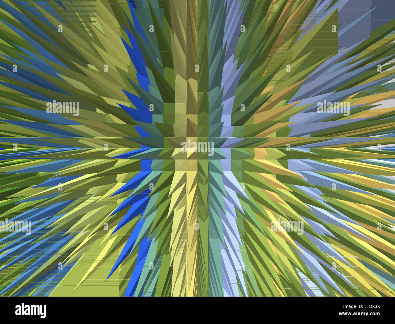 Colorful extrude abstract background Stock Photo - Alamy
