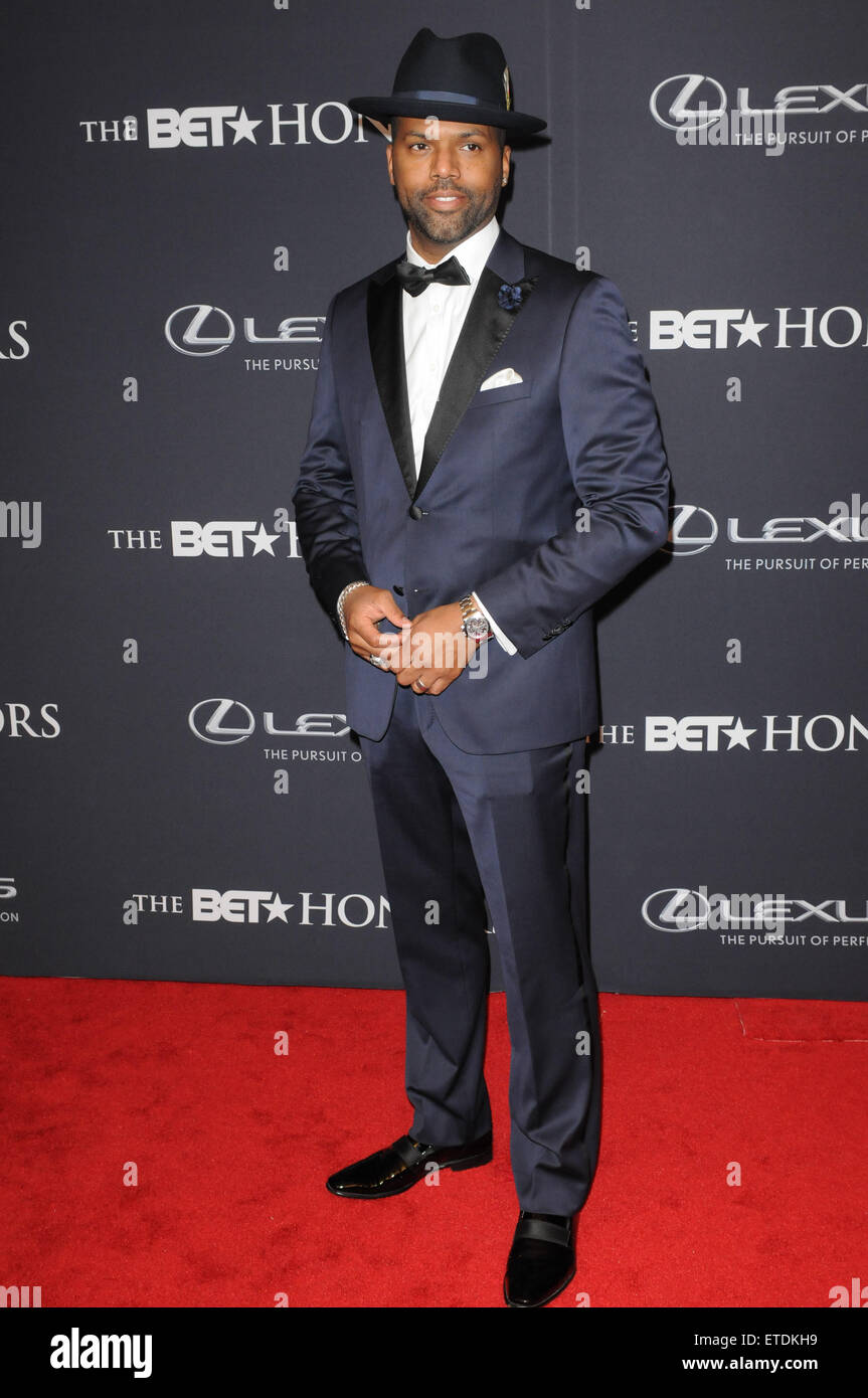2015 BET Honors held at the Warner Theatre - Arrivals Featuring: AJ ...