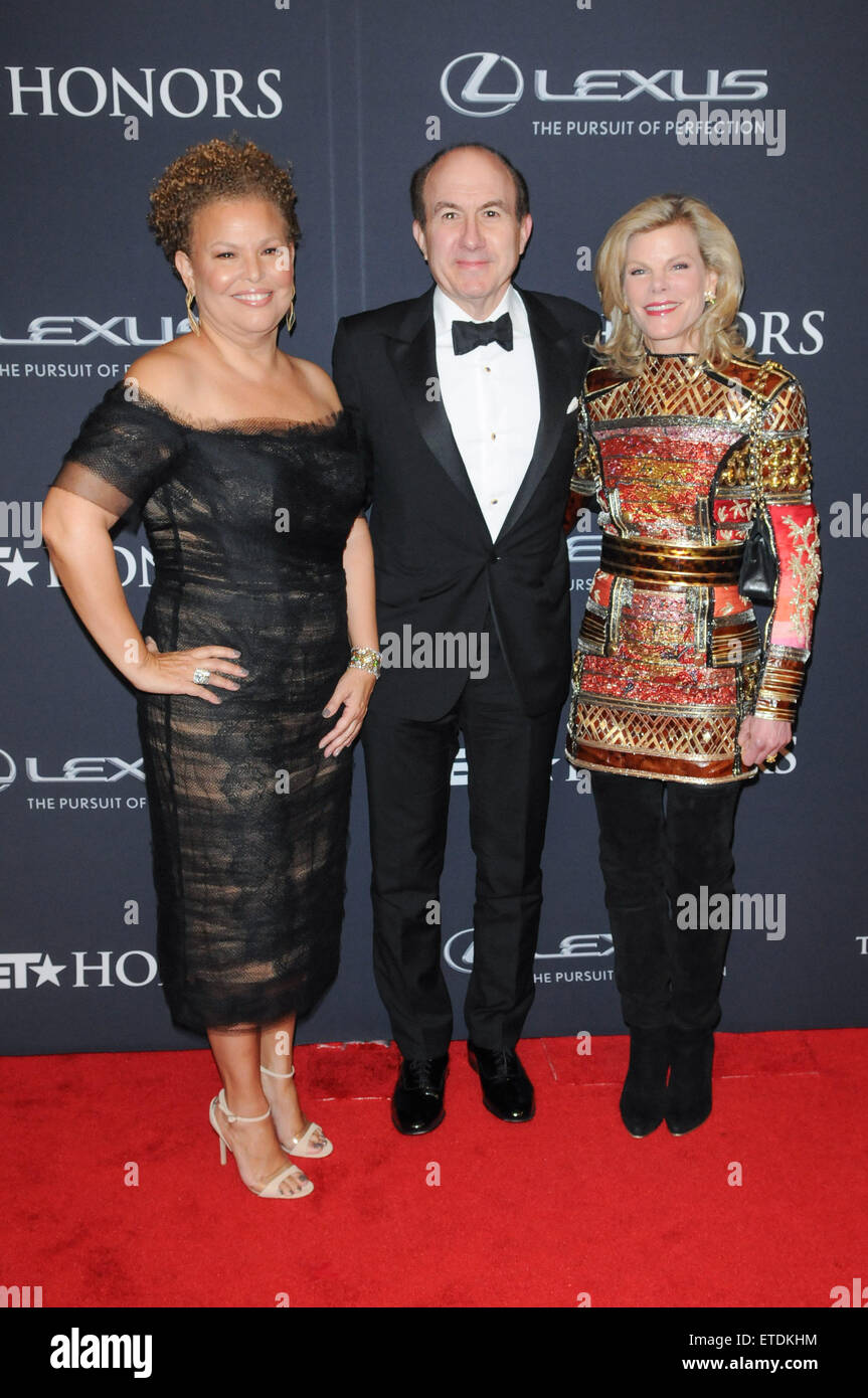 2015 BET Honors held at the Warner Theatre - Arrivals Featuring: Debra ...