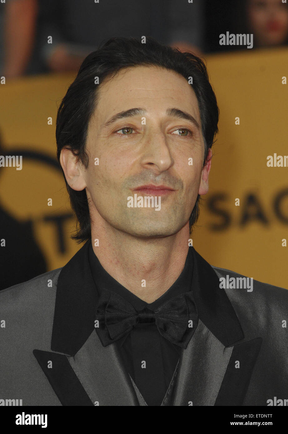 21st Annual Screen Actors Guild Awards Arrivals Featuring Adrien Brody