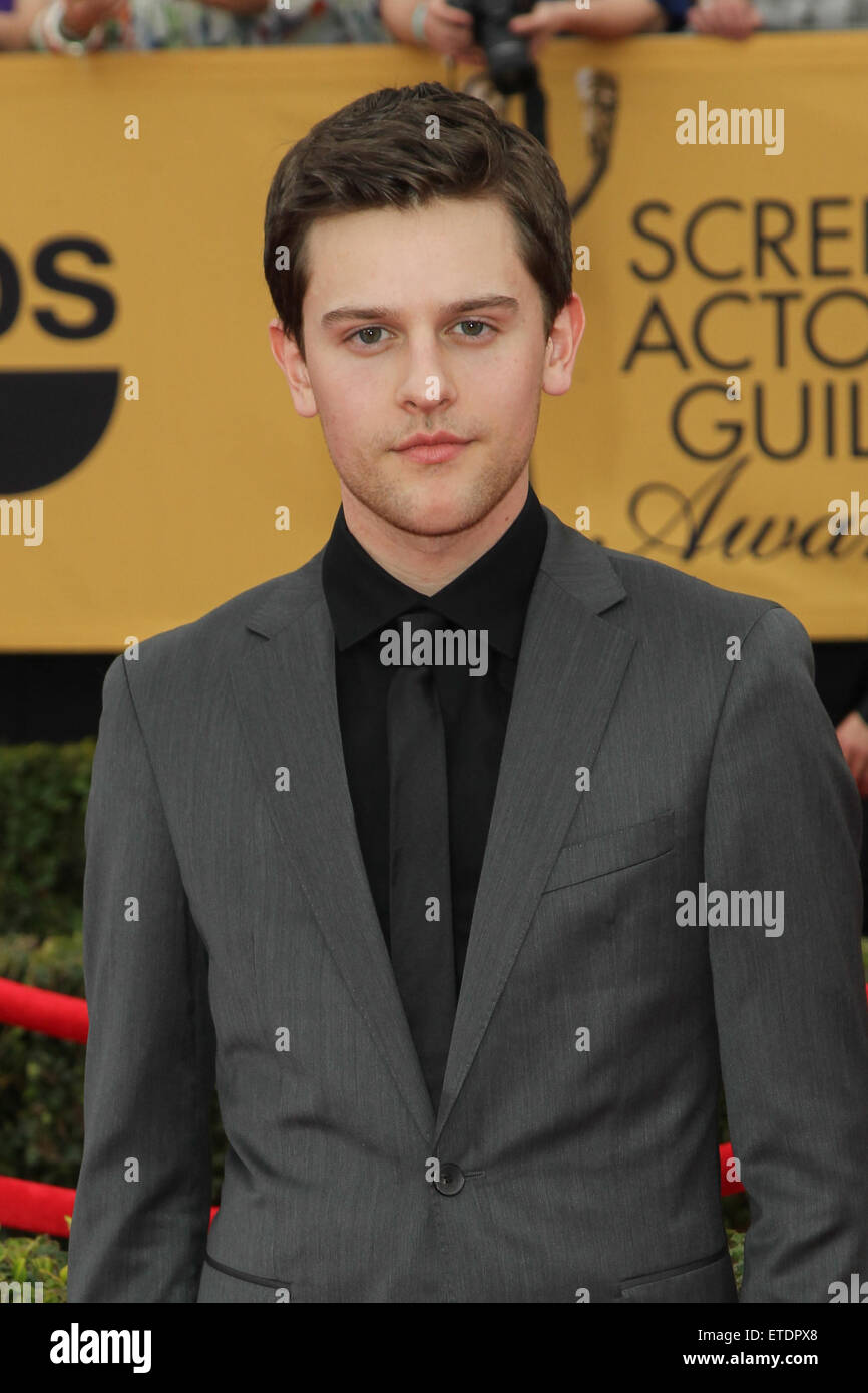21st Annual SAG Awards at the Shrine Auditorium Featuring: Travis Tope ...