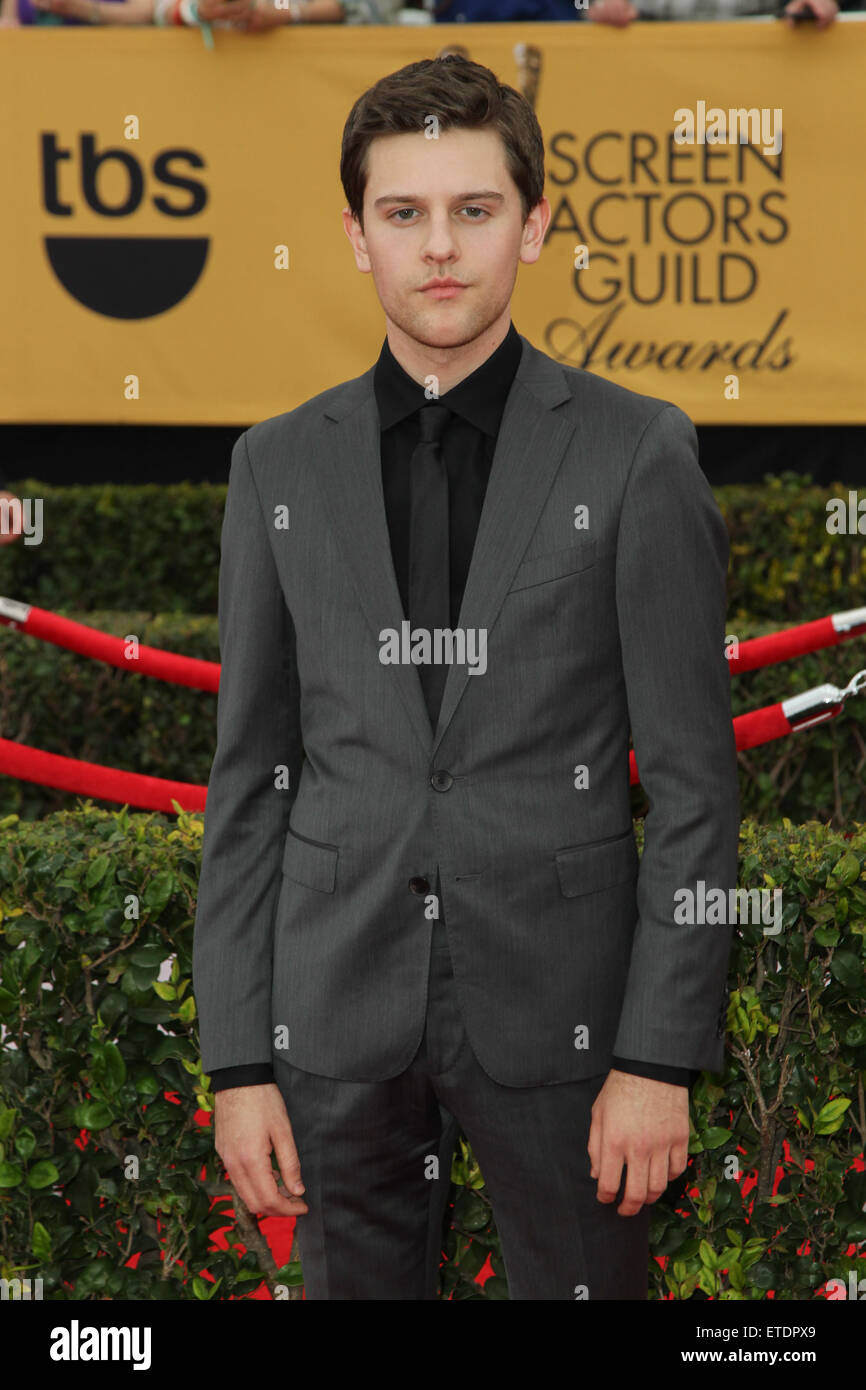 21st Annual SAG Awards at the Shrine Auditorium Featuring: Travis Tope ...