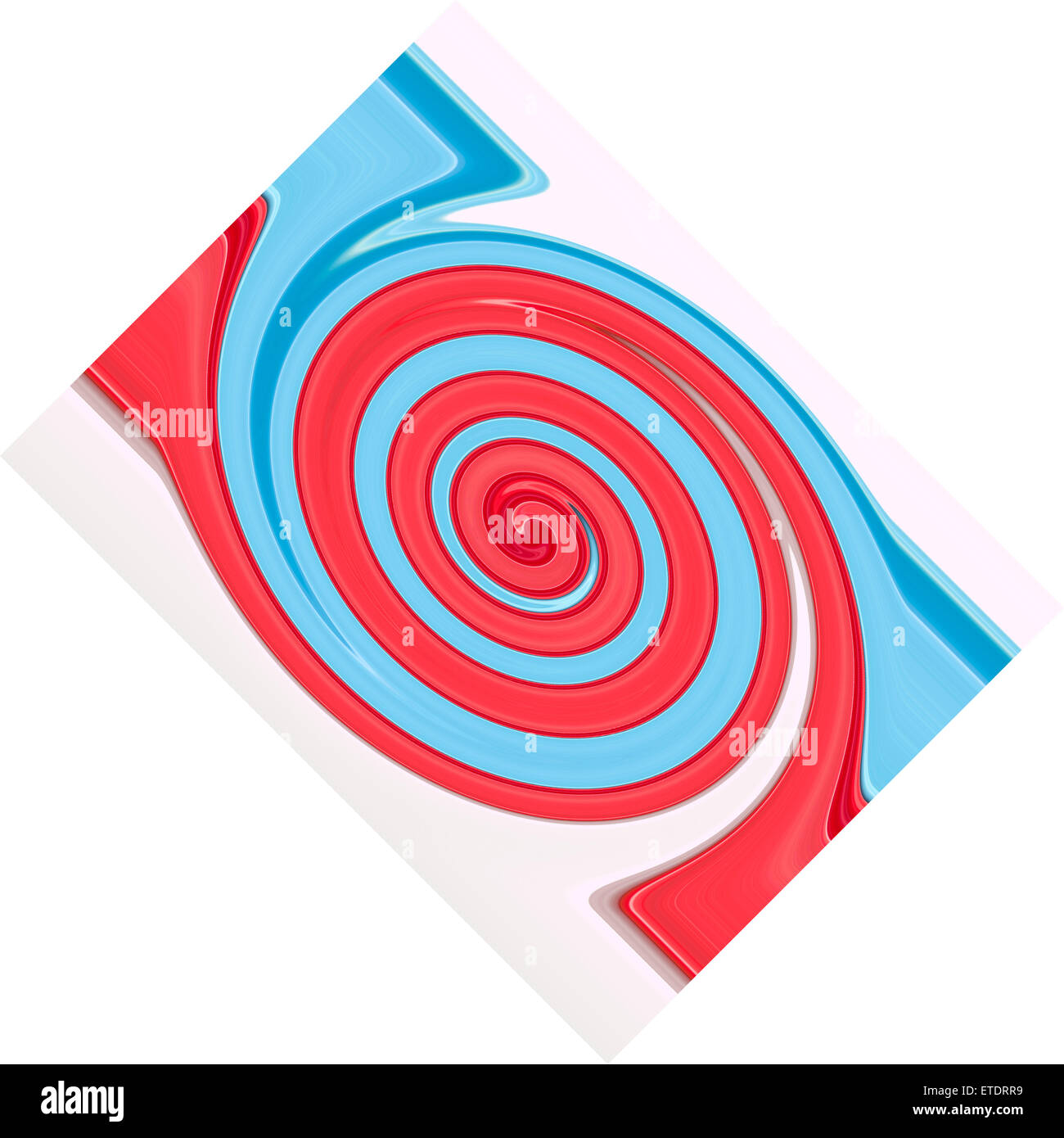 Pink twirl pattern wallpaper Cut Out Stock Images & Pictures - Alamy