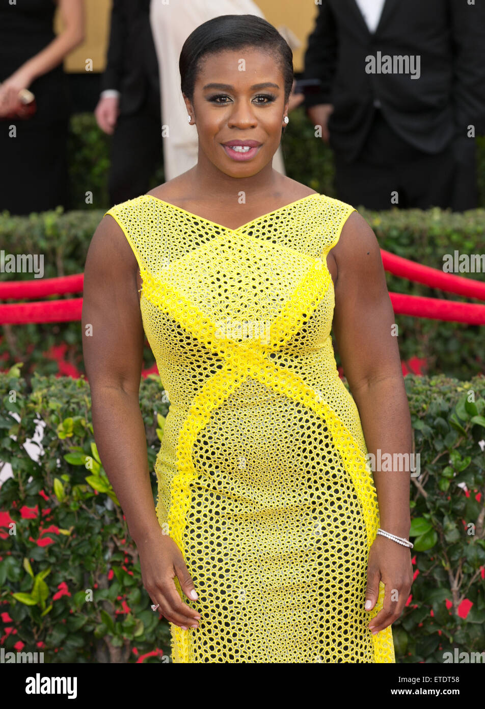 21st Annual Screen Actors Guild Awards Arrivals Featuring: Uzo Aduba ...