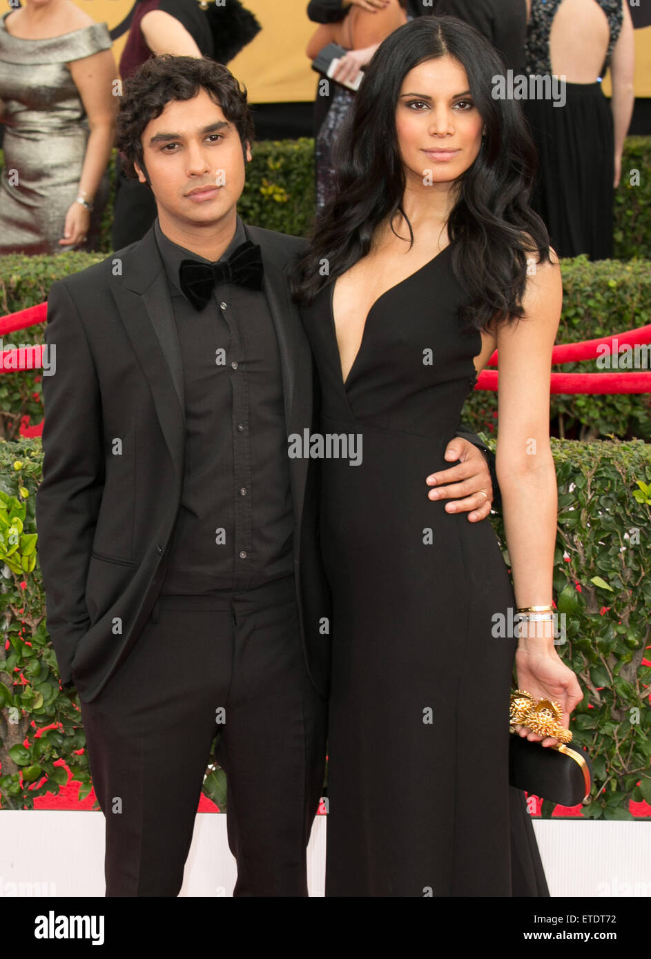 21st Annual Screen Actors Guild Awards - Arrivals Featuring: Kunal ...
