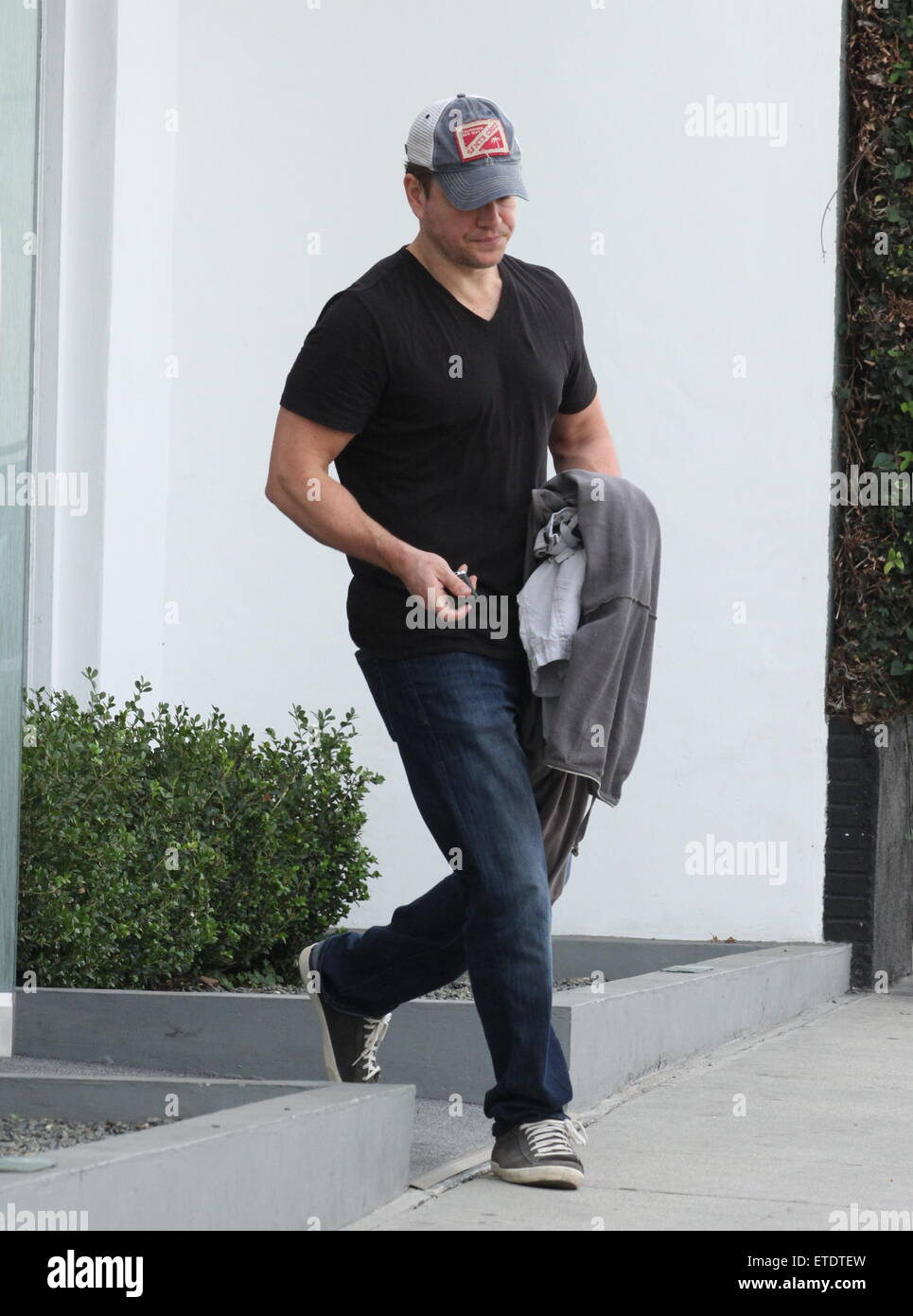 Matt Damon goes to workout Featuring: Matt Damon Where: West Hollywood ...