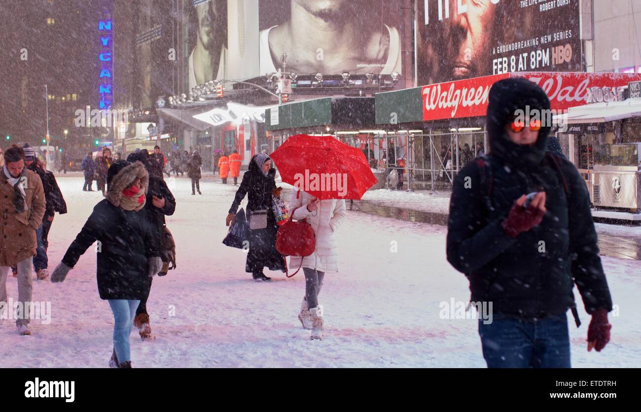 Winter Storm Juno: Blizzard for New York City Featuring: Atmosphere ...