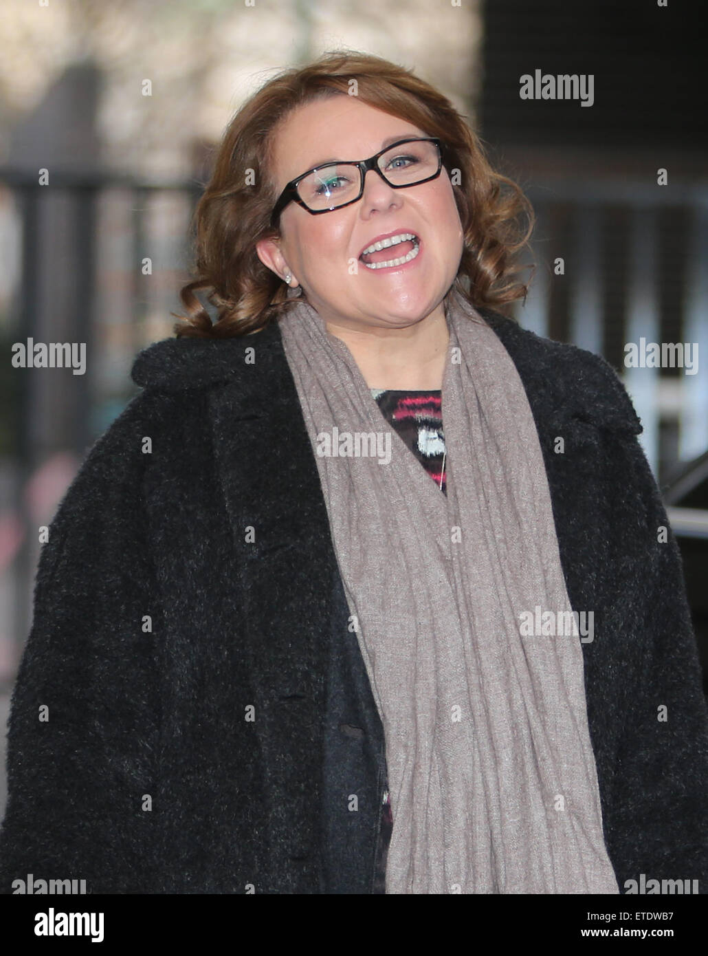 Wendi Peters outside ITV Studios Featuring: Wendi Peters Where: London ...