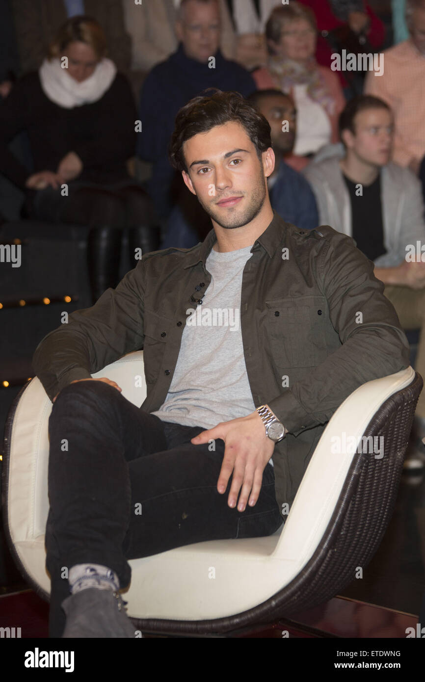 German ZDF TV talkshow Markus Lanz at Fernsehmacher-Studio Featuring ...