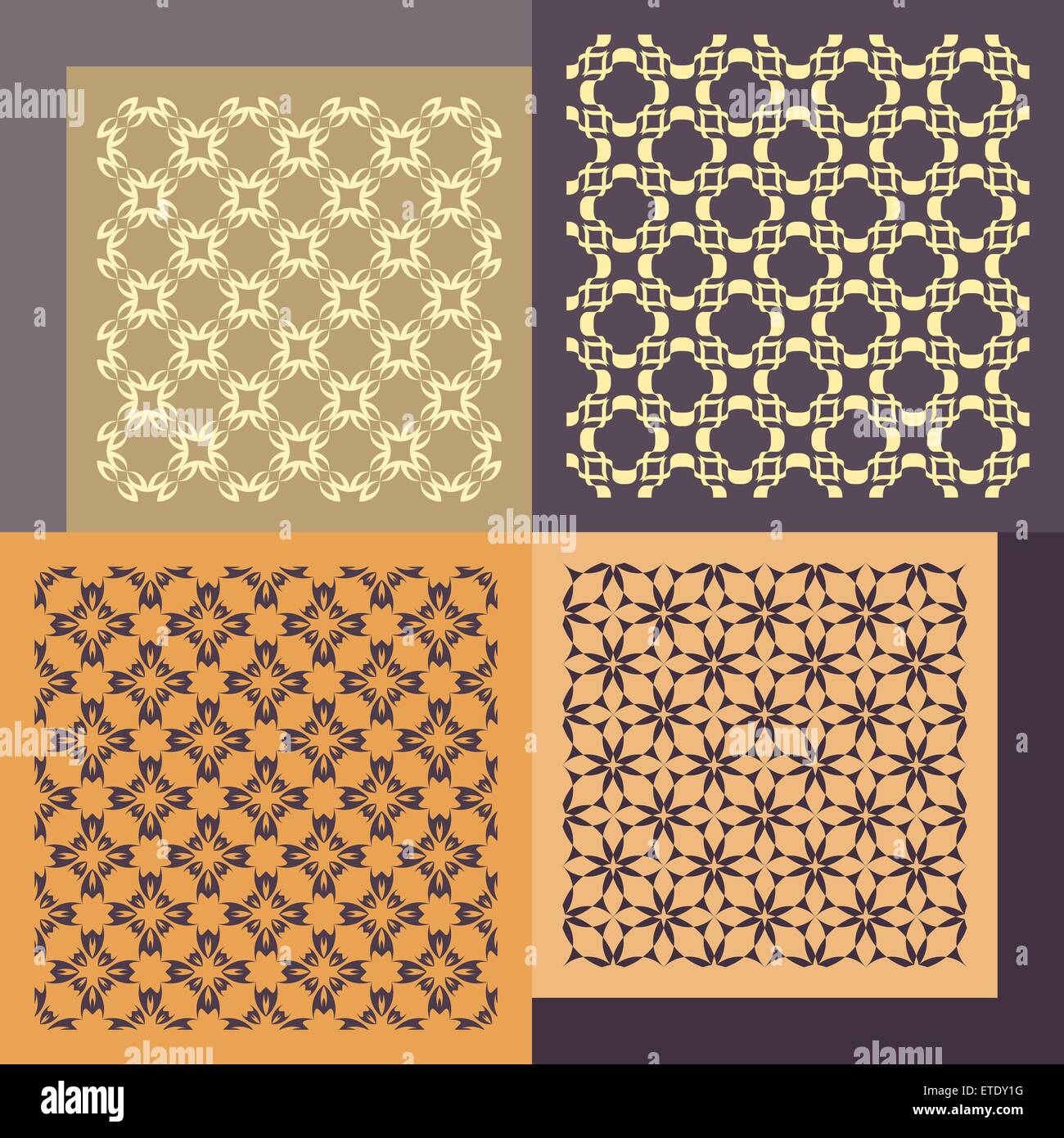 Seamless wallpaper patterns hi-res stock photography and images - Alamy