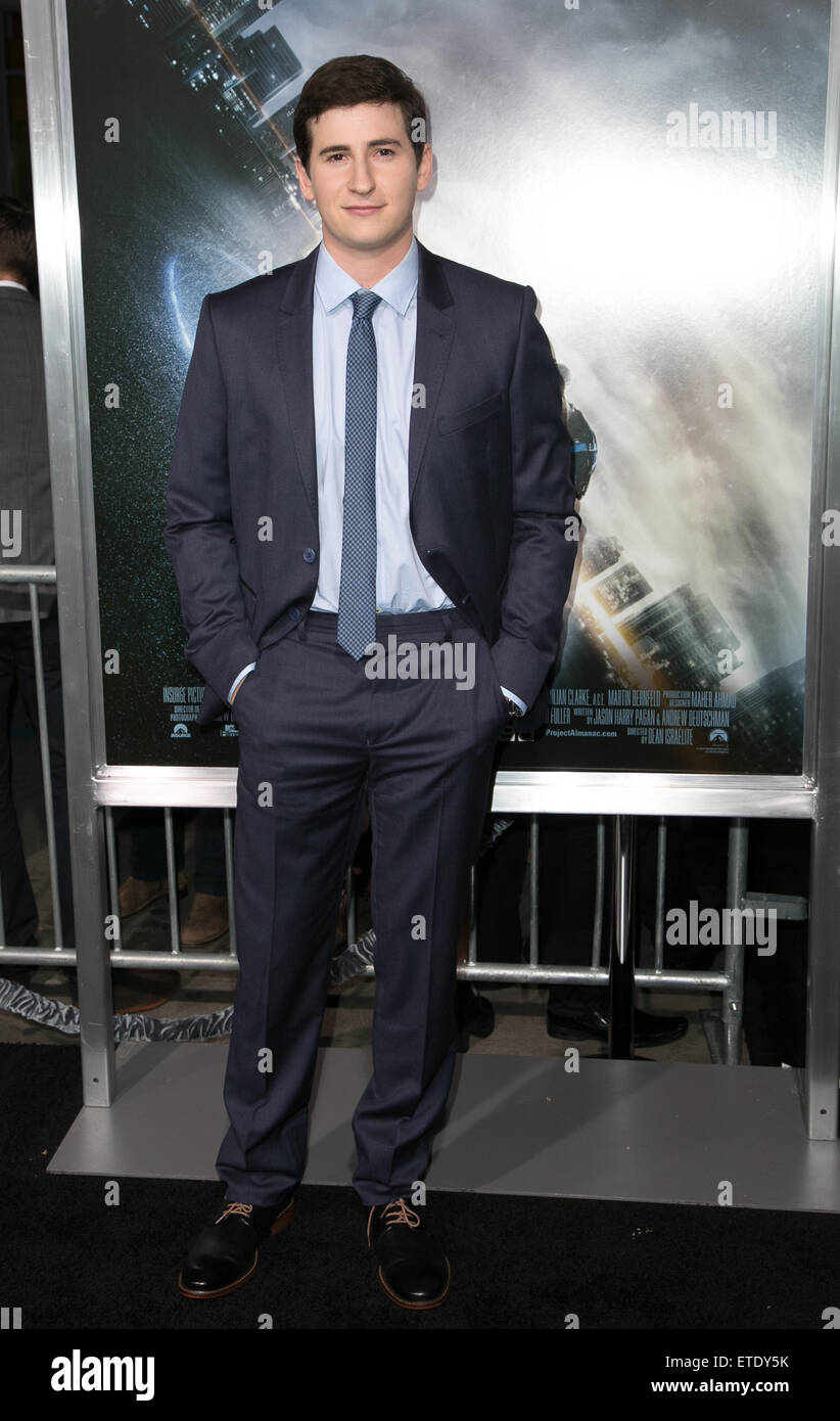 Celebrities attend Los Angeles premiere of PROJECT ALMANAC at TCL ...