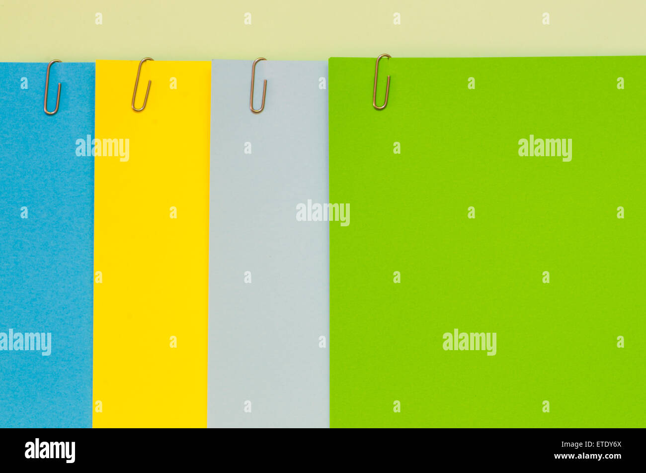 Clips paper notepad hi-res stock photography and images - Alamy