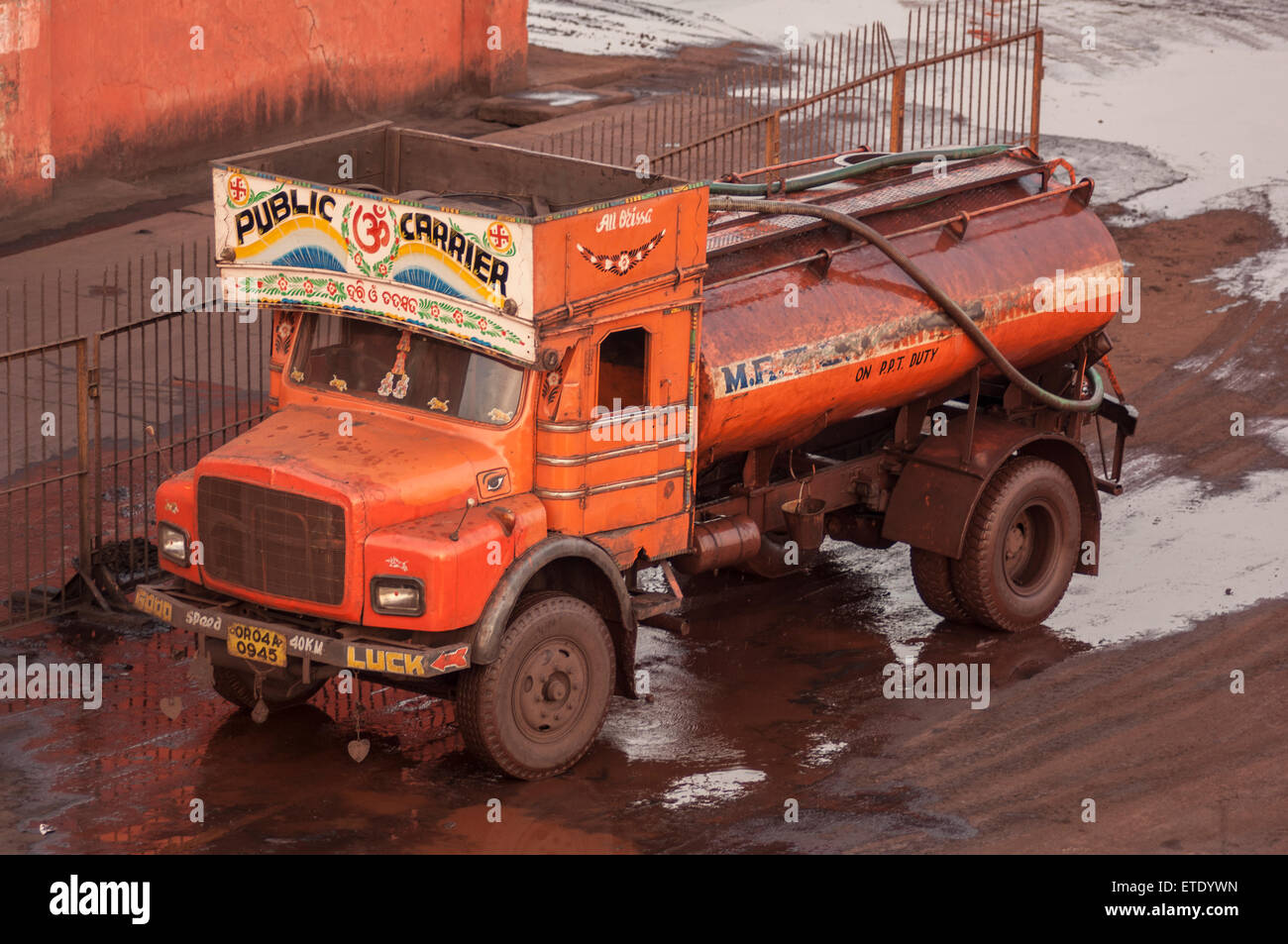 Indian Tanker Truck High Resolution Stock Photography and Images - Alamy