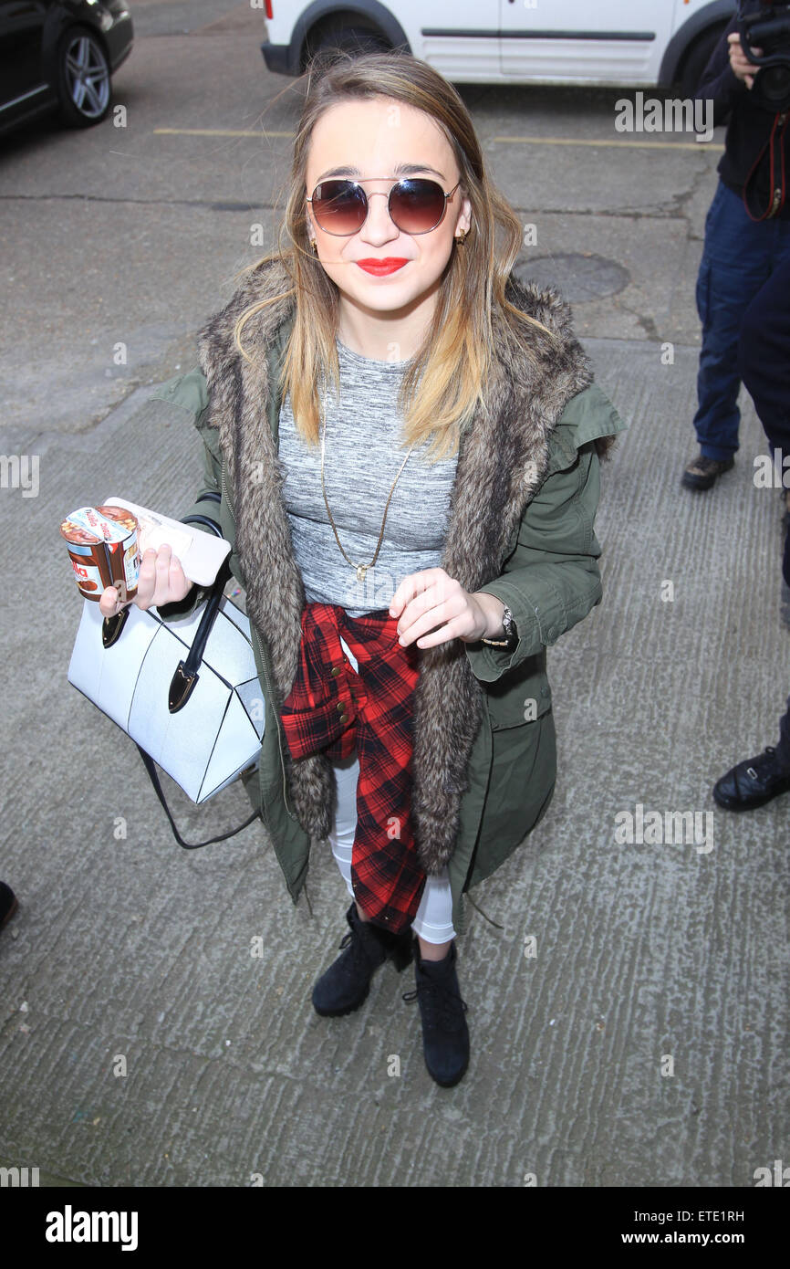 Lauren Platt and Stevi Richie arrive at the X Factor tour rehearsals ...