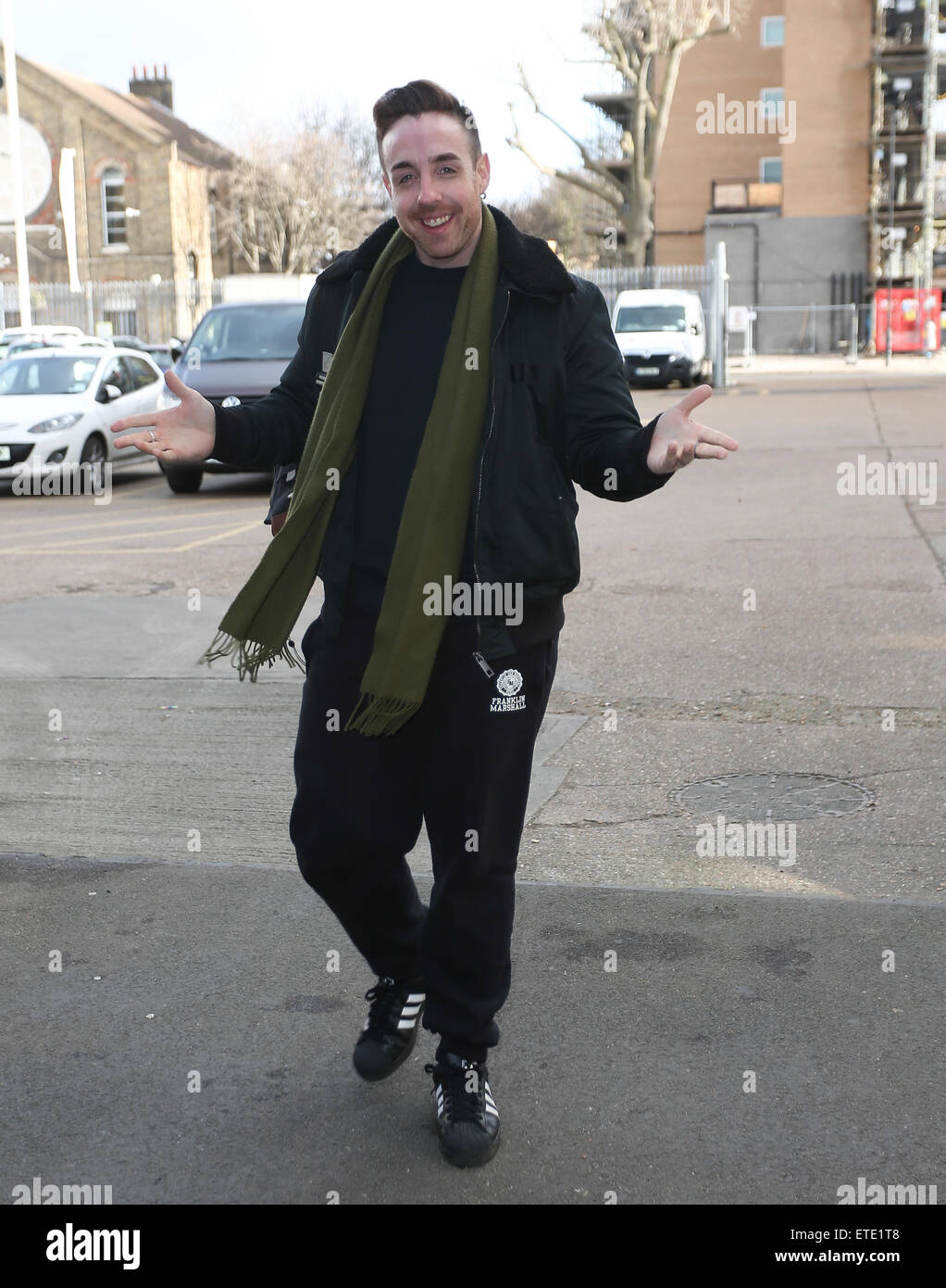 Stevi Richie and Lauren Platt arrive at a London studio for the X ...