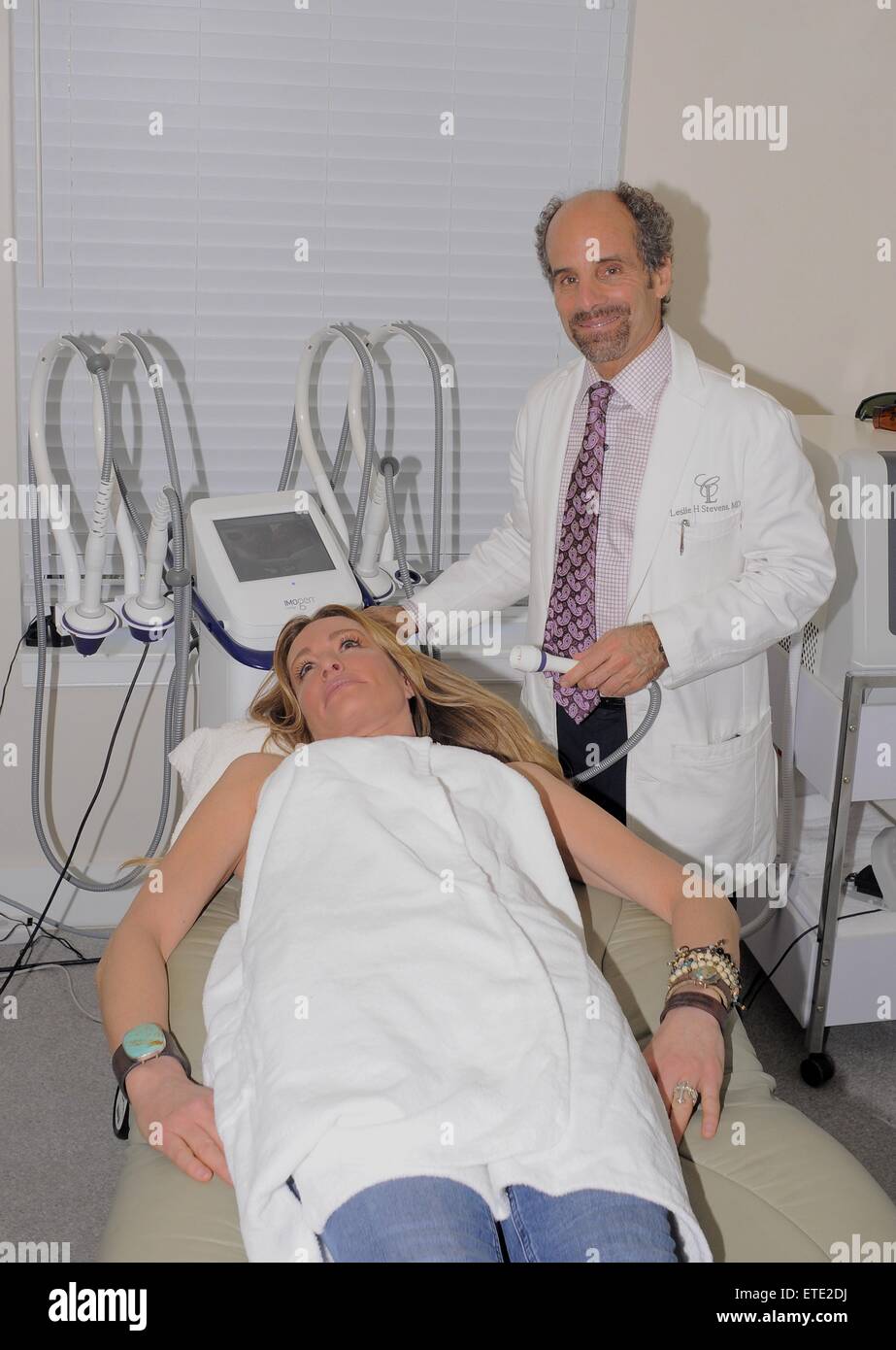 Taylor Armstrong gets Voluderm treatment with Dr. Leslie Stevens of The ...