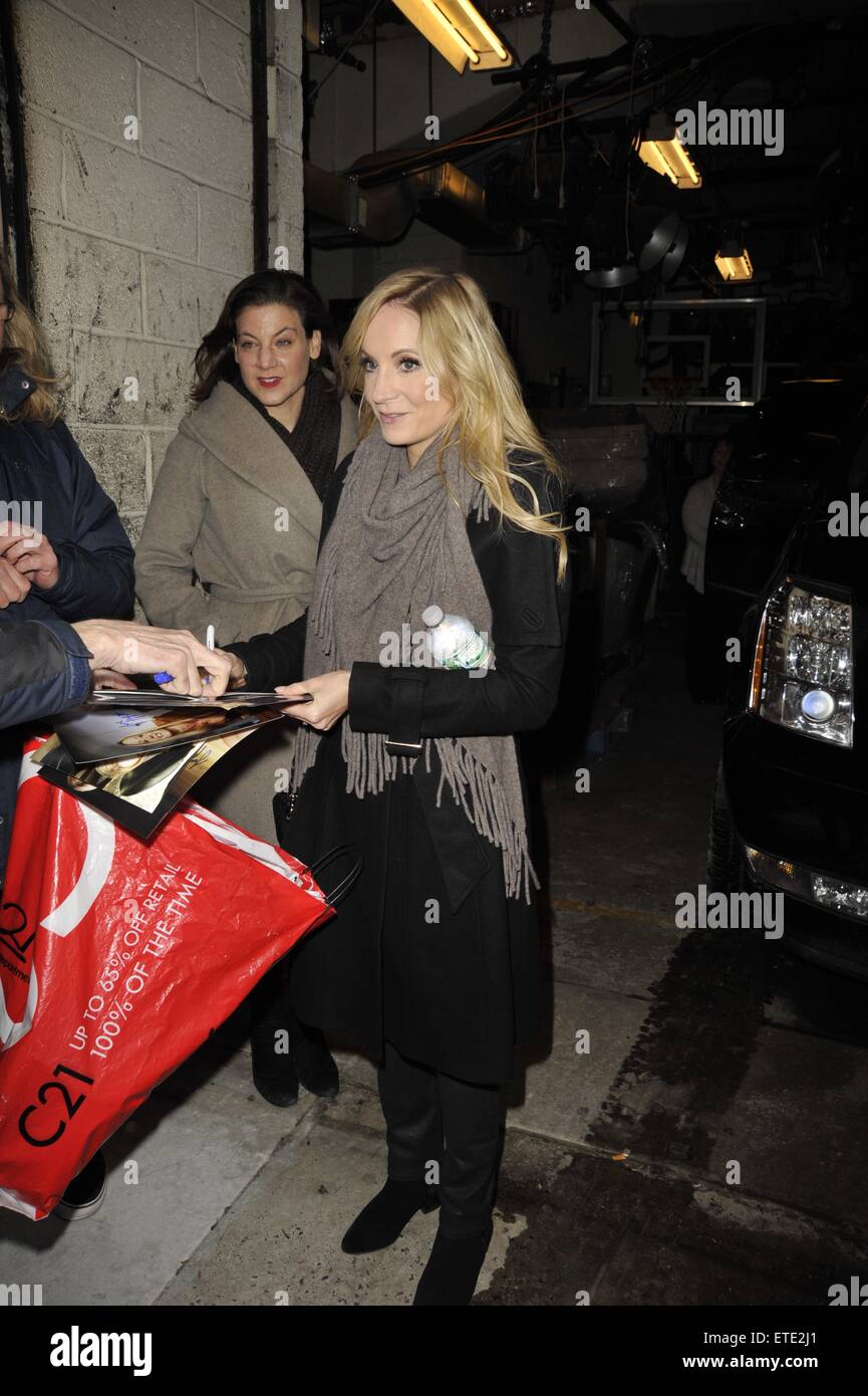 Joanne Froggatt leaving the Kelly and Micheal show Featuring: Joanne ...