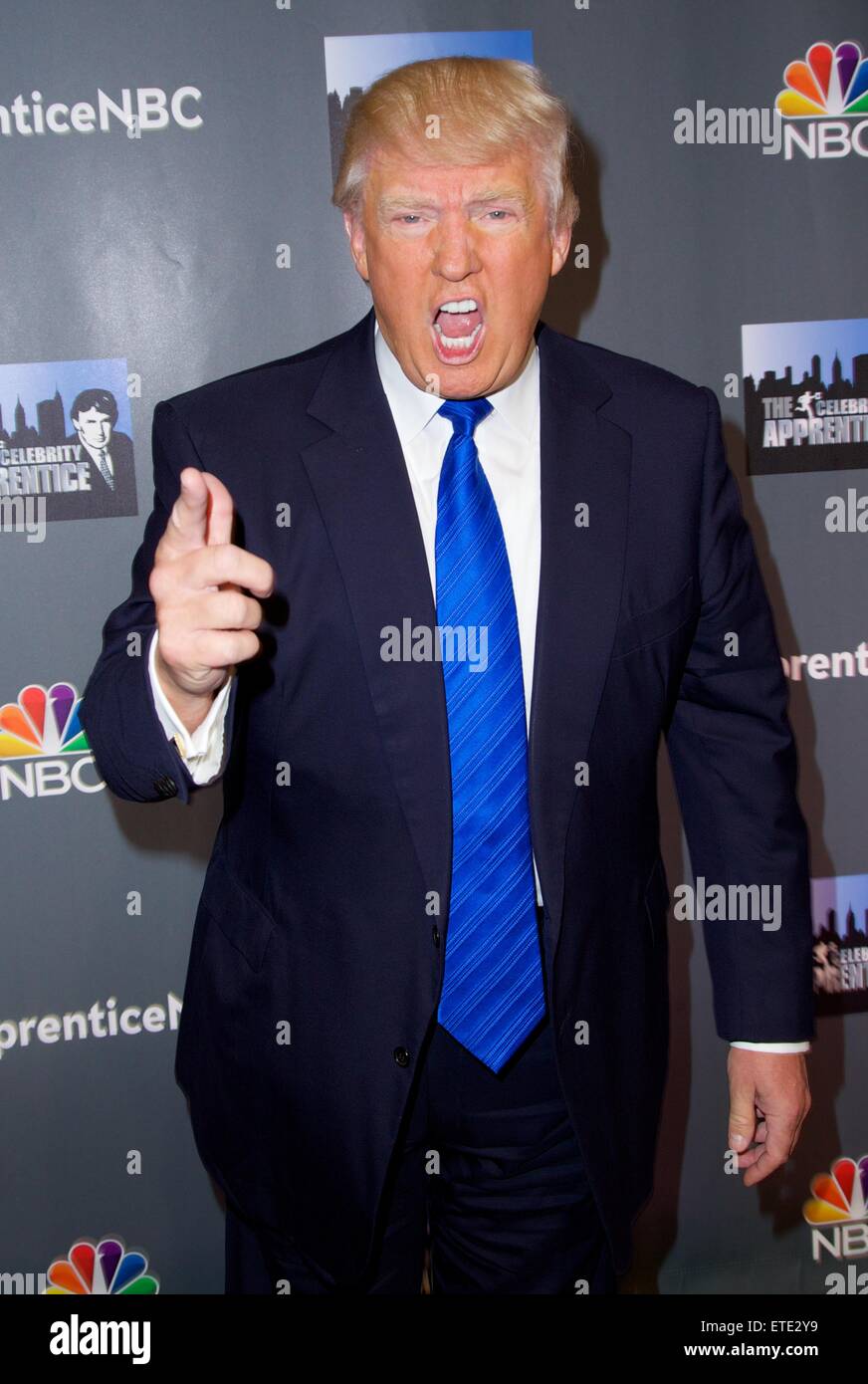Donald trump the apprentice hi-res stock photography and images - Alamy