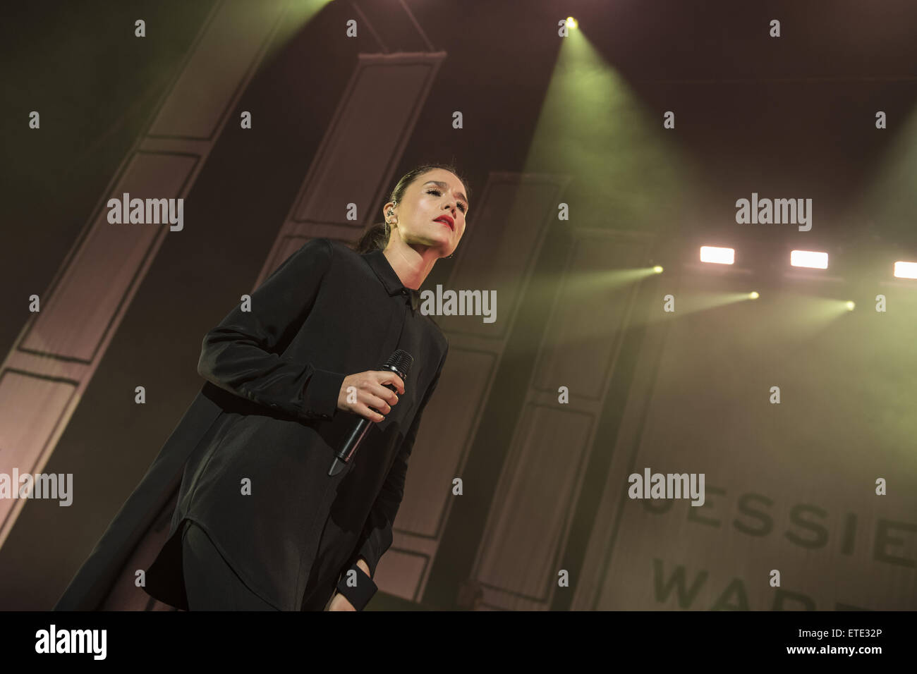 Jessie Ware performing live on stage at Brixton Academy Featuring ...
