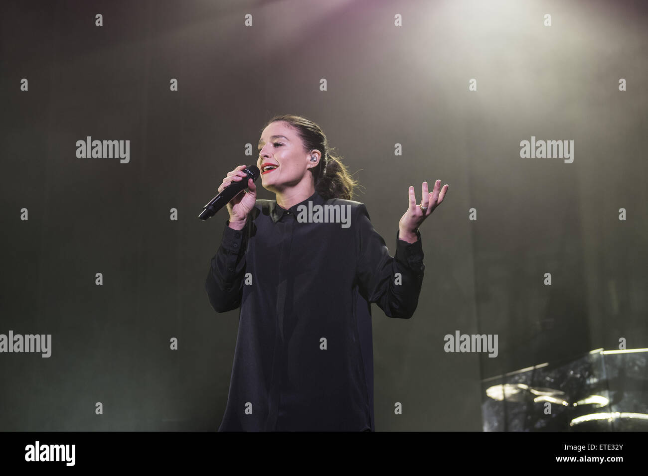 Jessie Ware performing live on stage at Brixton Academy Featuring ...